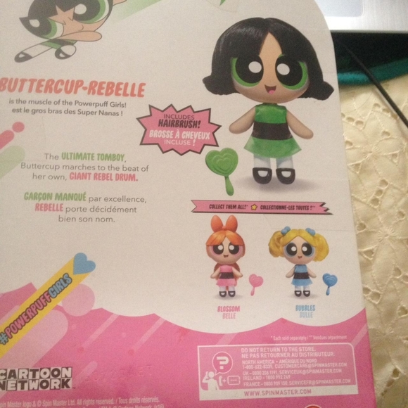 Cartoon Network | Toys | Powerpuff Girls Buttercup Deluxe Doll Complete ...